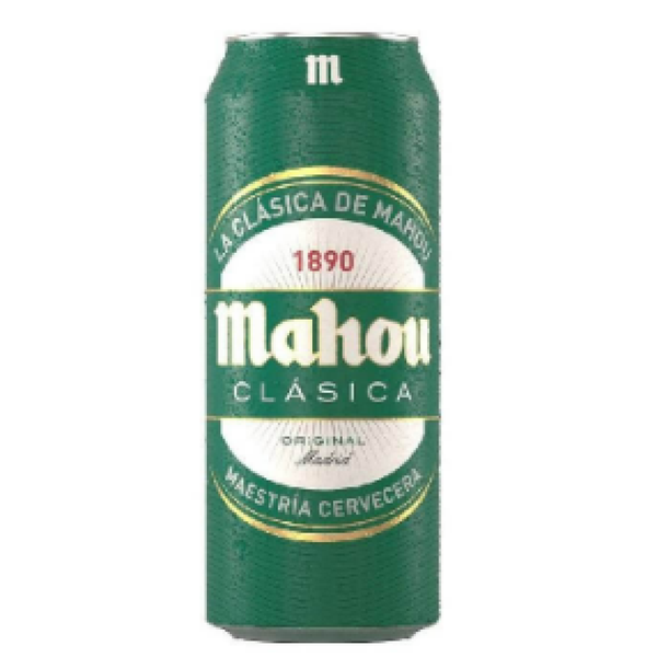 Cerveza Mahou Clásica lata de 500 ml. – Tastewine