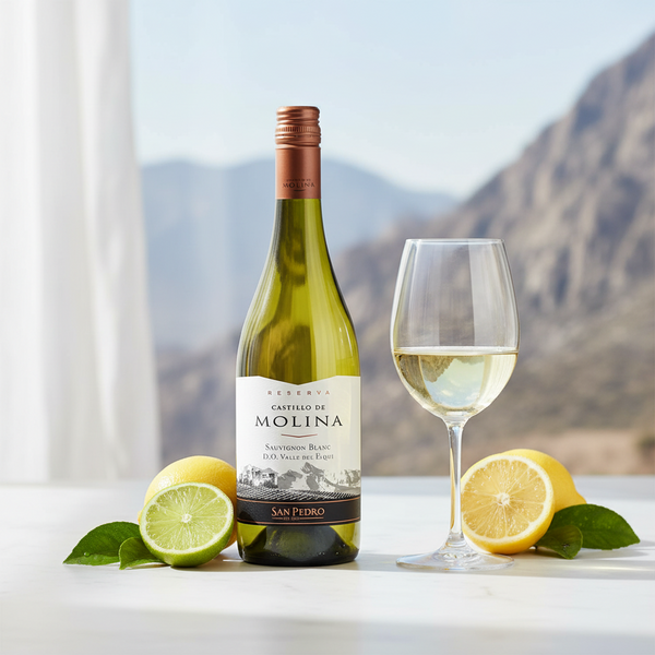 Castillo de Molina Sauvignon Blanc del Elqui - Vino Blanco Gran Reserva ...